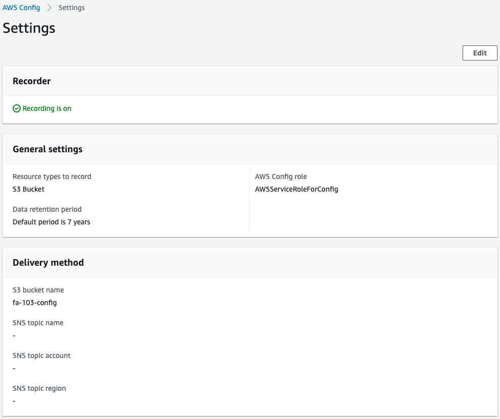 Email Notification Via Sns Of Aws Config Data Matching Eventbridge